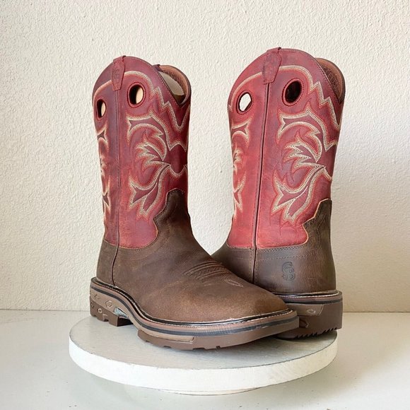 Capitan by Lane Boots | Shoes | Euc Lane Capitan Cowboy Work Boots ...